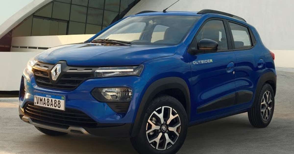 Renault revela primeira imagem do novo Kwid 2022