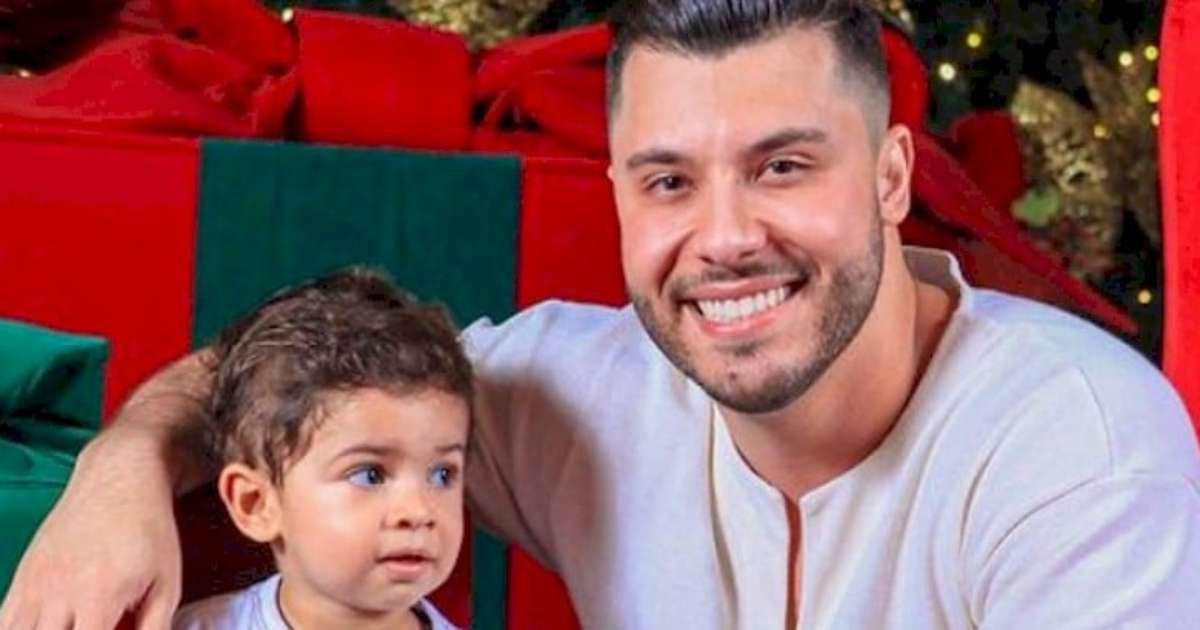 Murillo Huff posta foto ao lado do filho Léo e encanta a internet