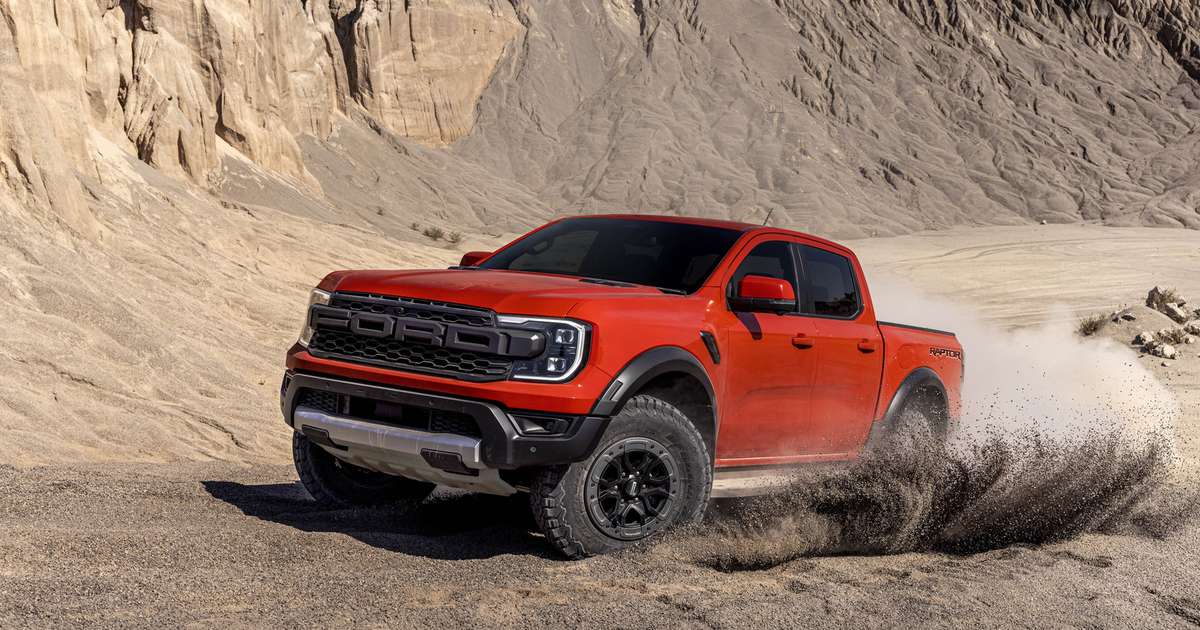 Nova Ford Ranger Raptor estreia com visual radical e 397 cv