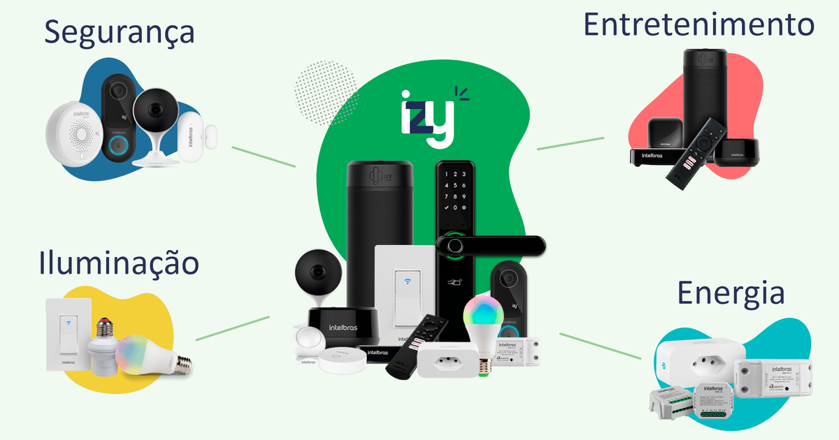 Tenha uma casa inteligente com os produtos da Intelbras