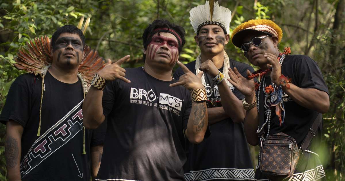 Inspirado nos Racionais, grupo de rap indígena estreia no Rock in Rio