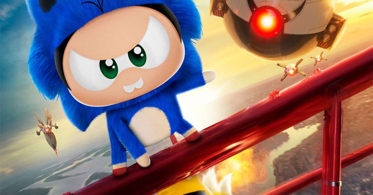 Mônica vira Sônica para promover "Sonic 2: O Filme"