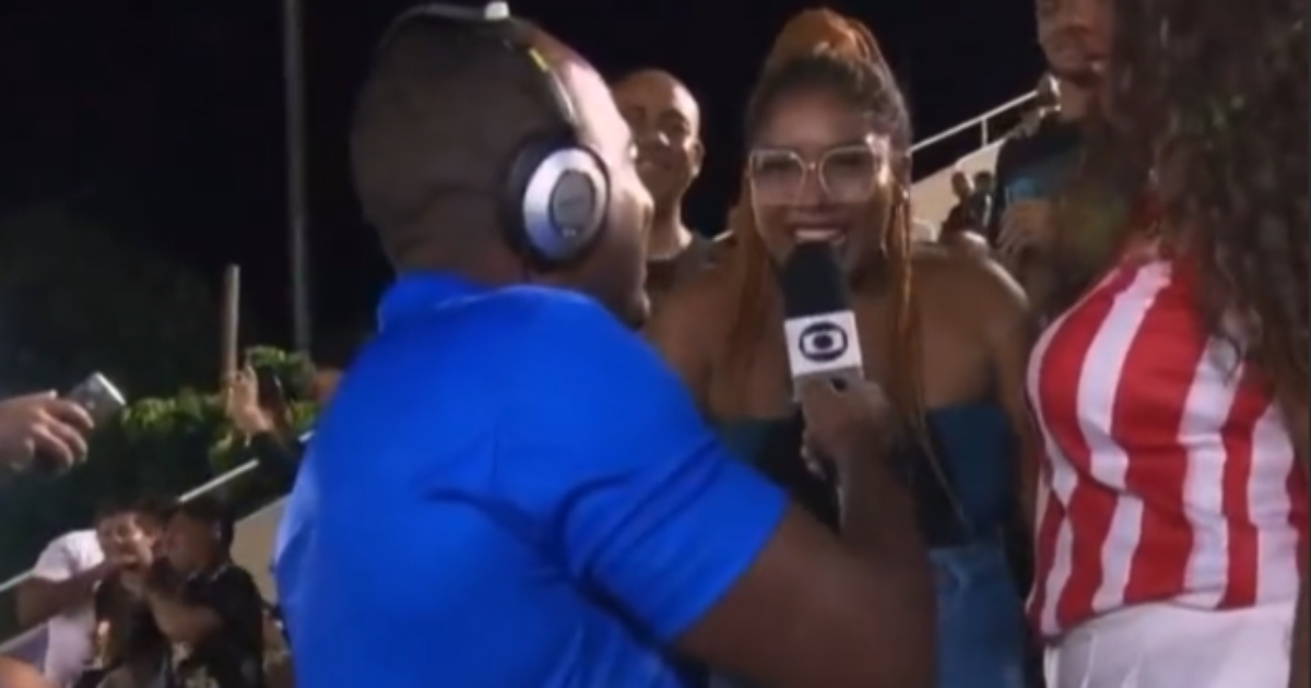 Foliã é anunciada como gringa em entrevista e vira meme nas redes sociais