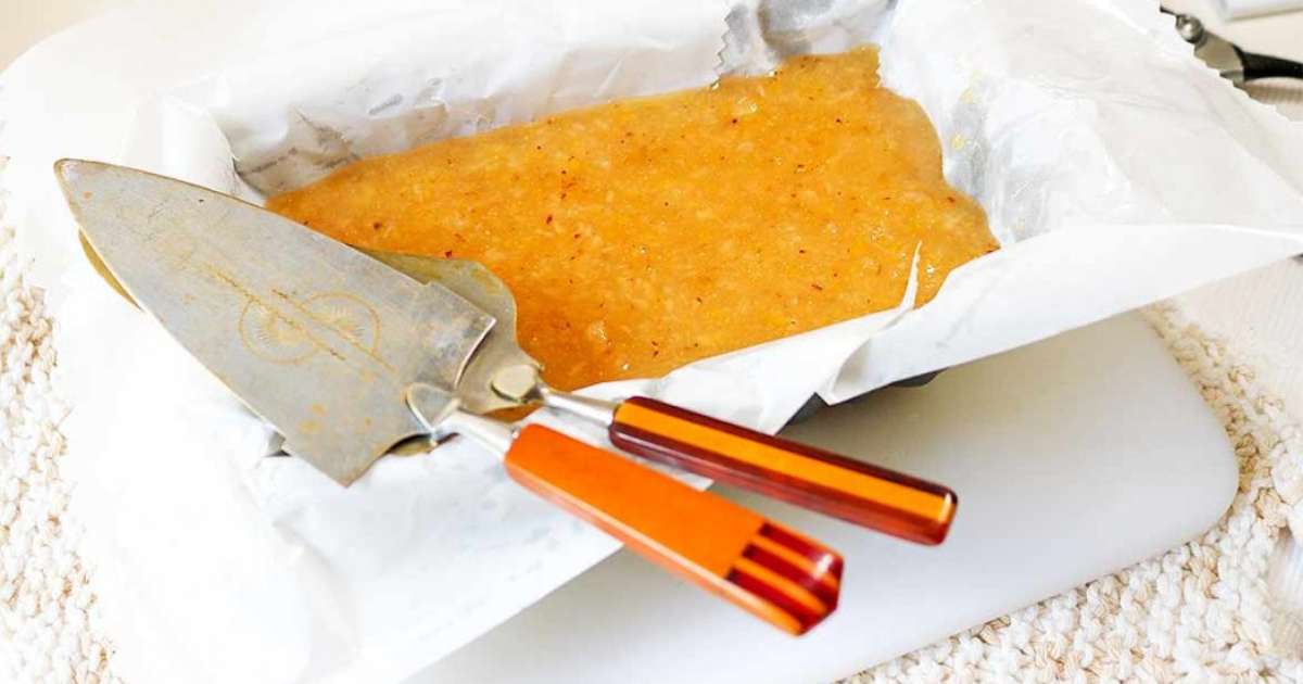 Doce de caju em ponto de corte delicioso!