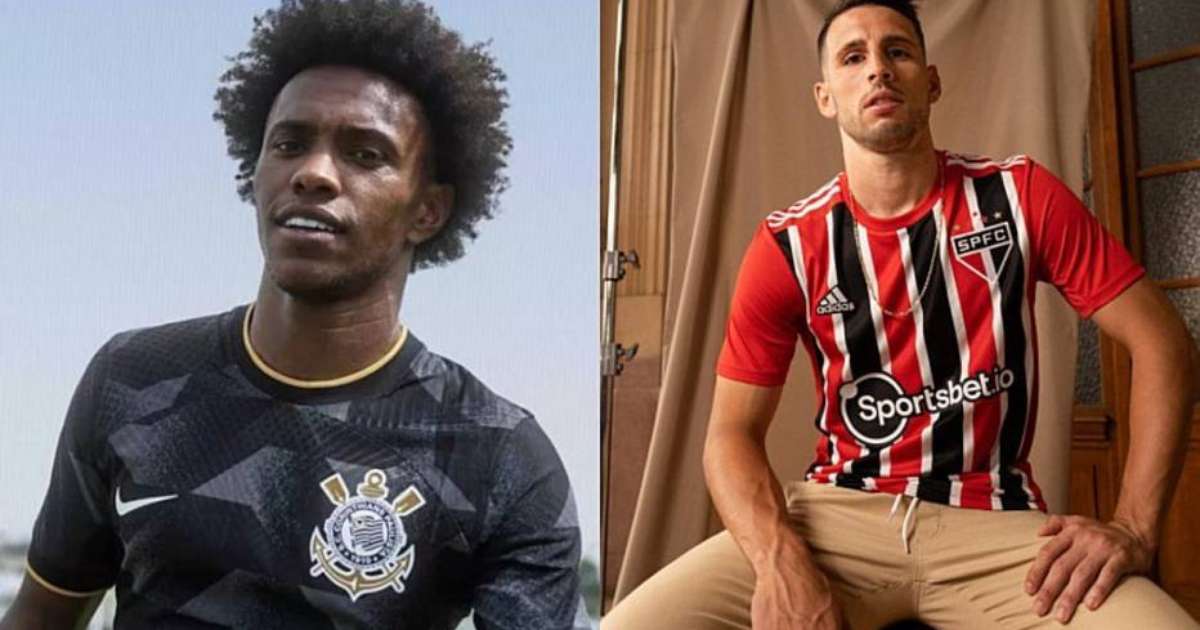 Corinthians e São Paulo lançam uniforme 2 com referências às conquistas ...