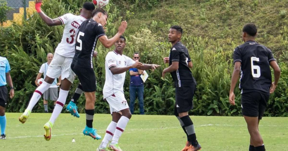 Fluminense vence Botafogo no CEFAT, pela Copa Rio Sub-15