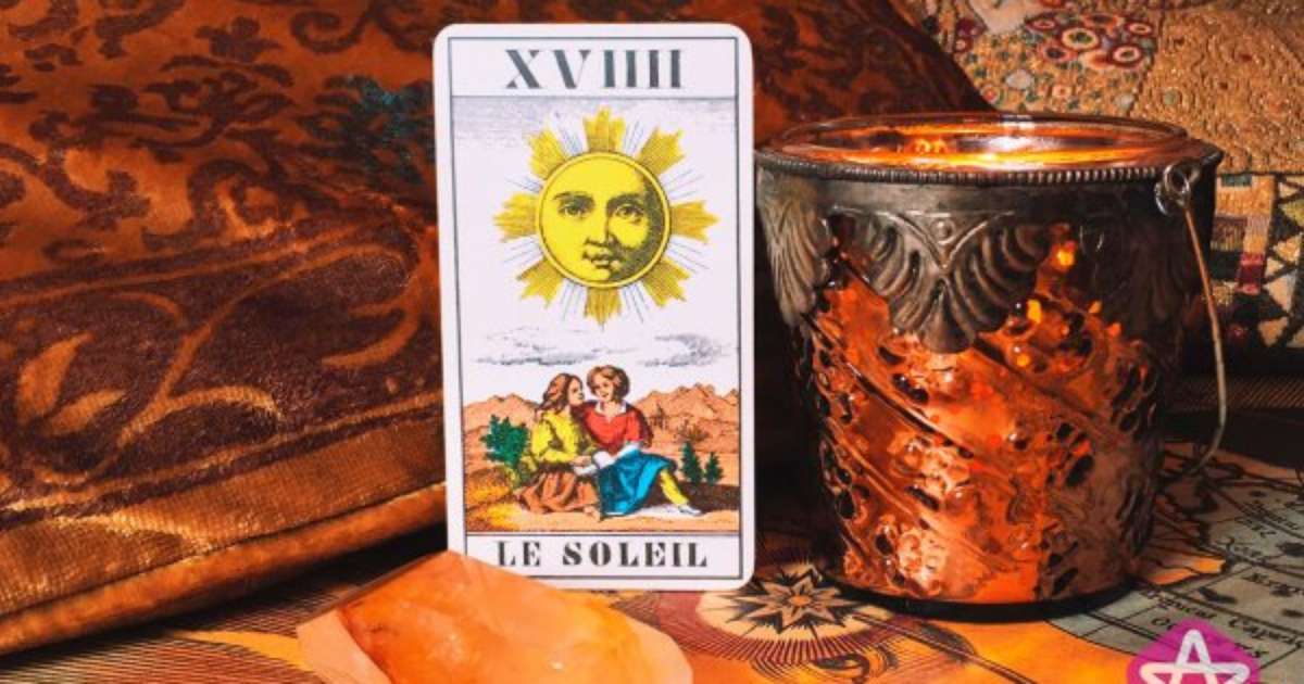 O Sol do Tarot ensina você a aprender com o passado