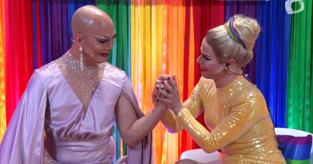 Ikaro Kadoshi se emociona ao encerrar live da Parada LGBT+; veja