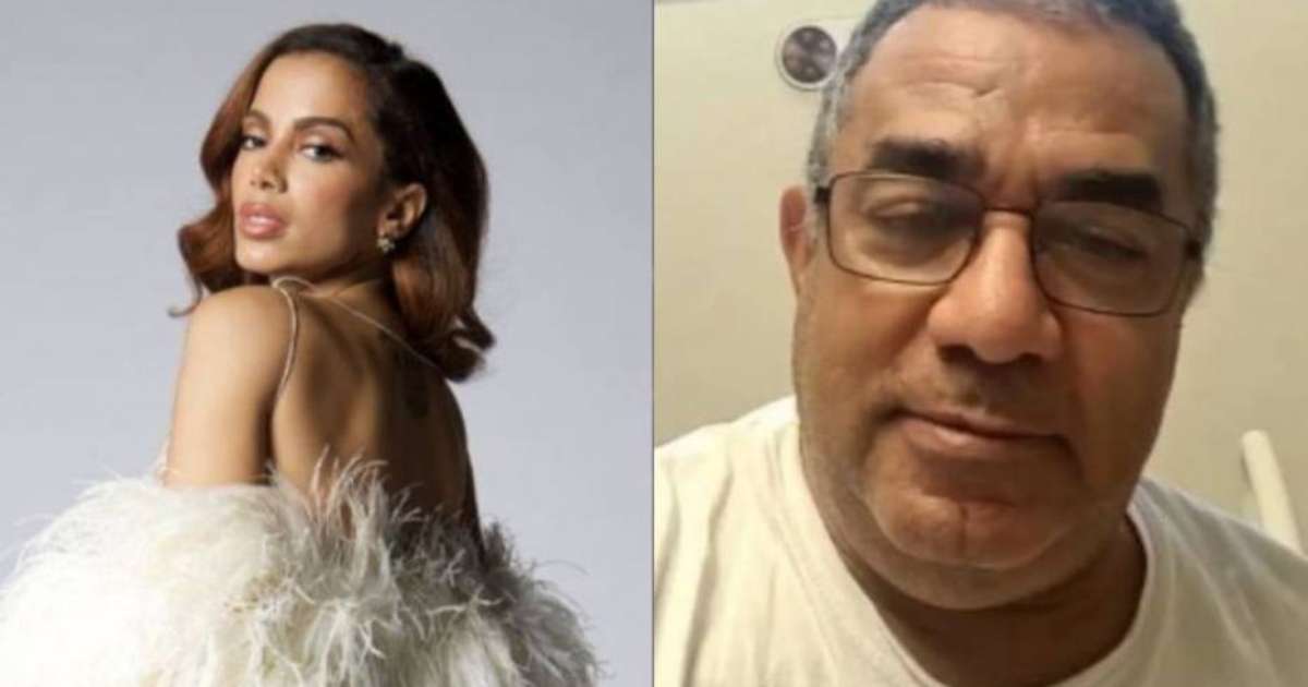 Pai de Anitta recebe alta hospitalar e desabafa: 'Dessa vez não foi fácil'