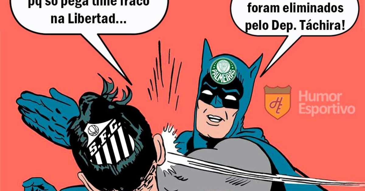 Eliminação do Santos na Copa Sul-Americana rende memes nas redes sociais