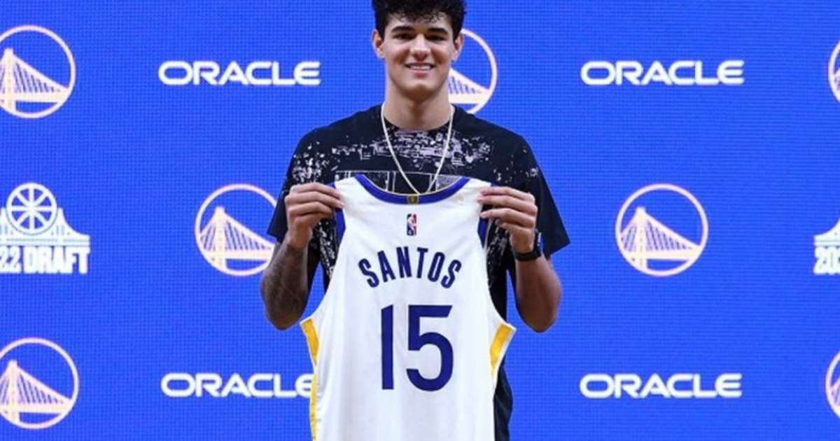 Gui Santos, do Golden State Warriors, concede sessão de autógrafos em ...