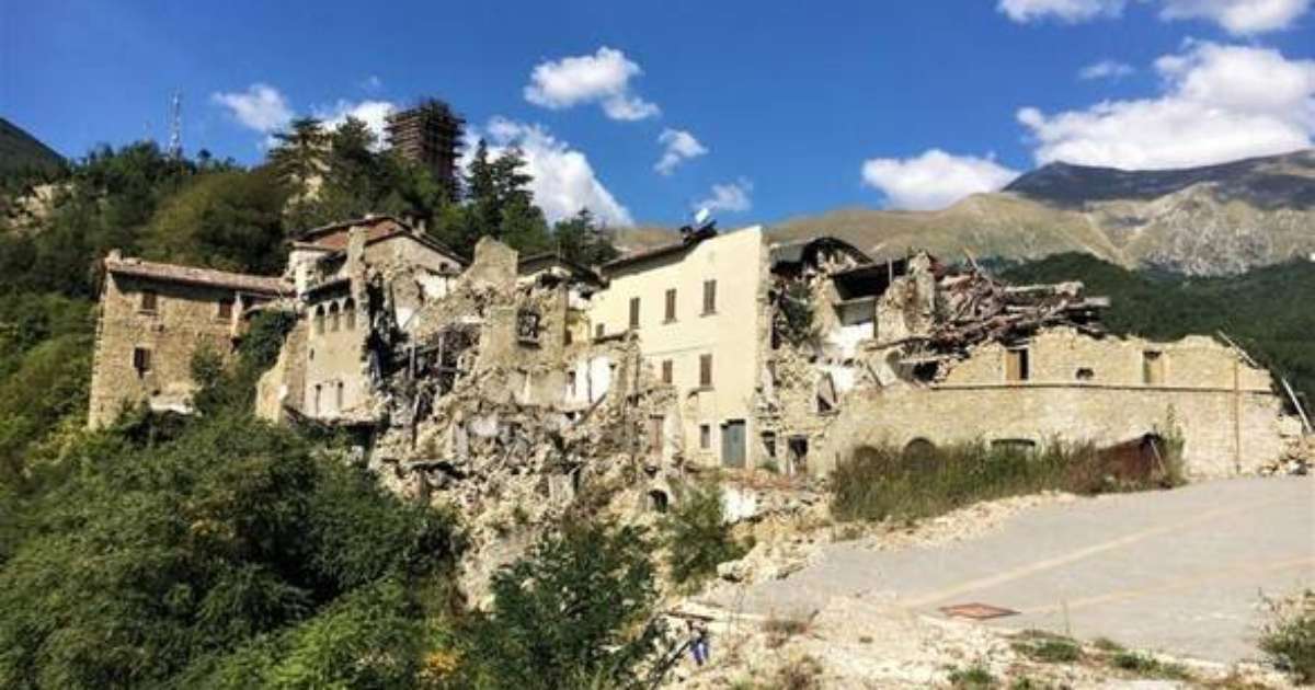 Itália recorda 6 anos de terremoto em Amatrice