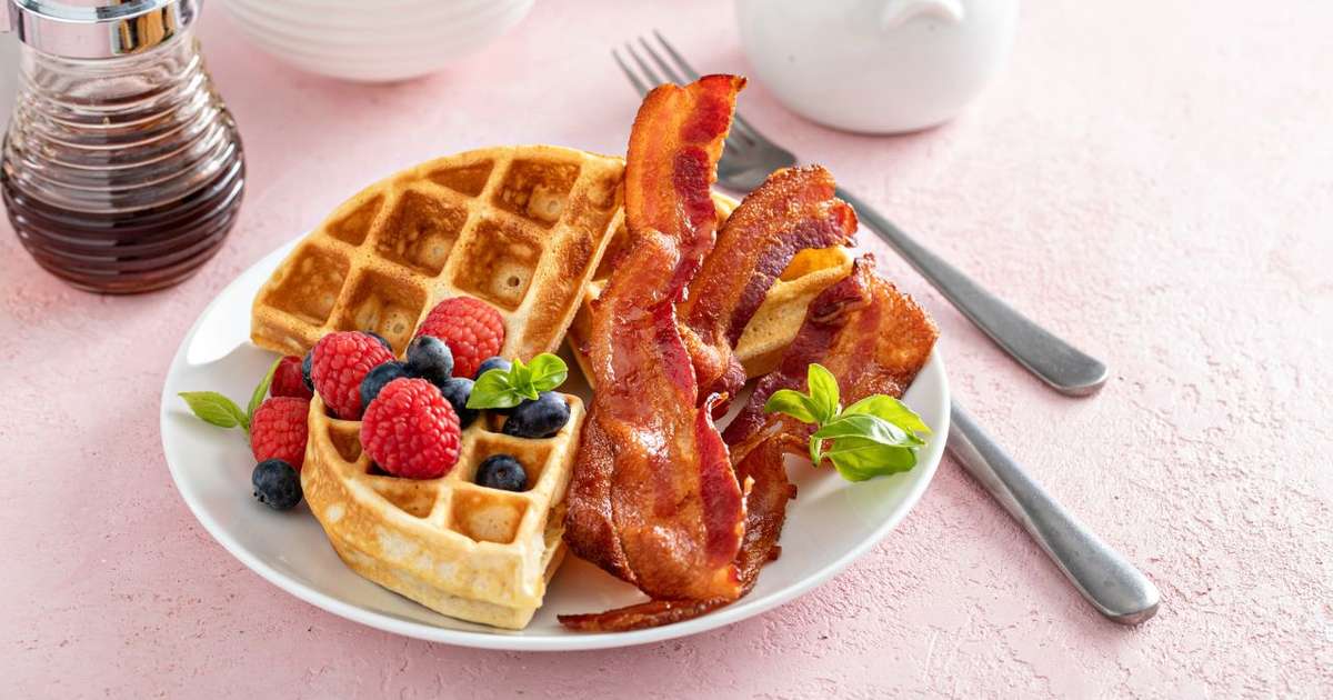 Waffle simples e outras receitas para começar bem o dia