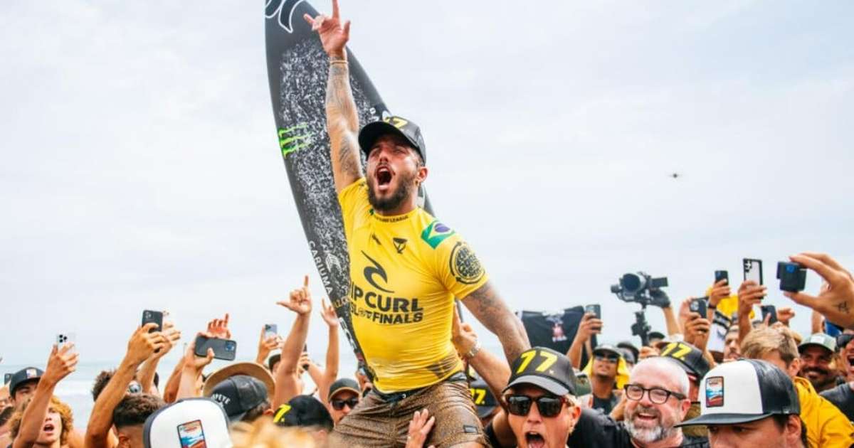 Filipe Toledo: conheça o 4º brasileiro campeão mundial de surfe