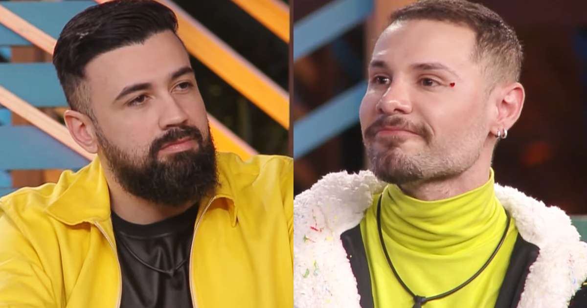 Bruno e Alex discutem ao vivo em ‘A Fazenda’