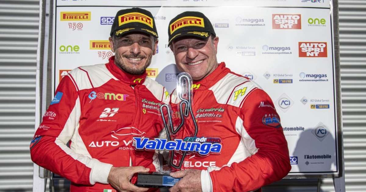 Barrichello e Fisichella conquistam vitória com Ferrari no Italiano de ...