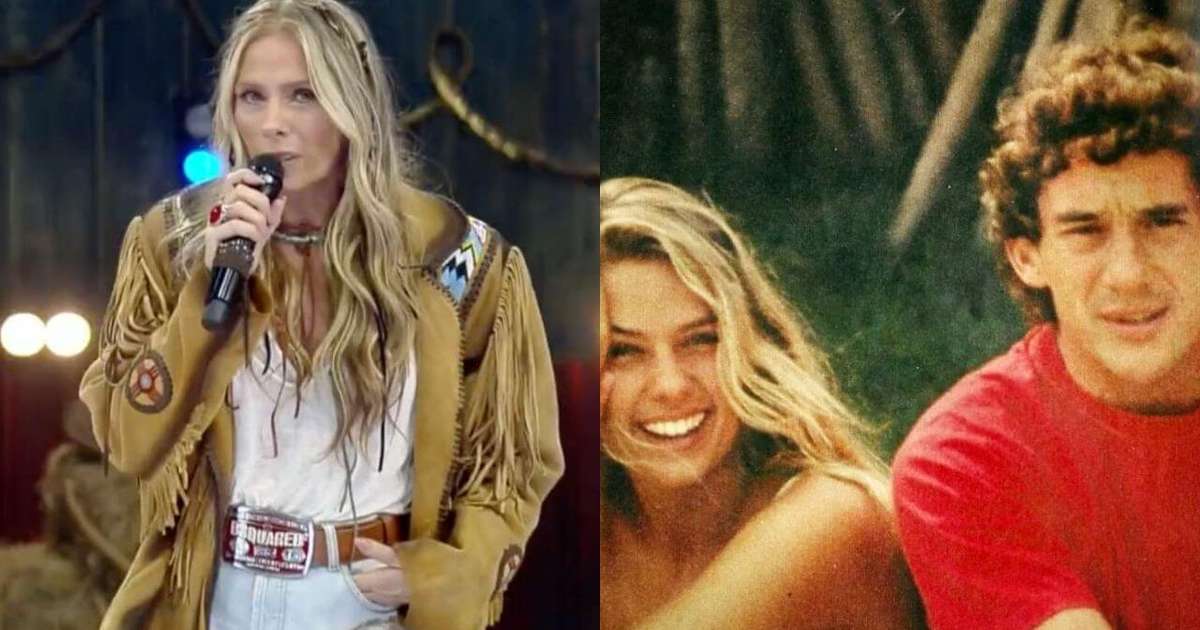 A Fazenda 14: Adriane Galisteu usa presente dado por Ayrton Senna