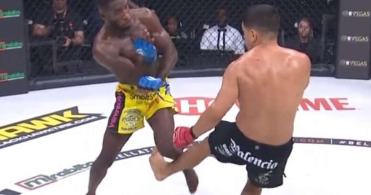 VÍDEO: Lutador quebra a perna no Bellator 286