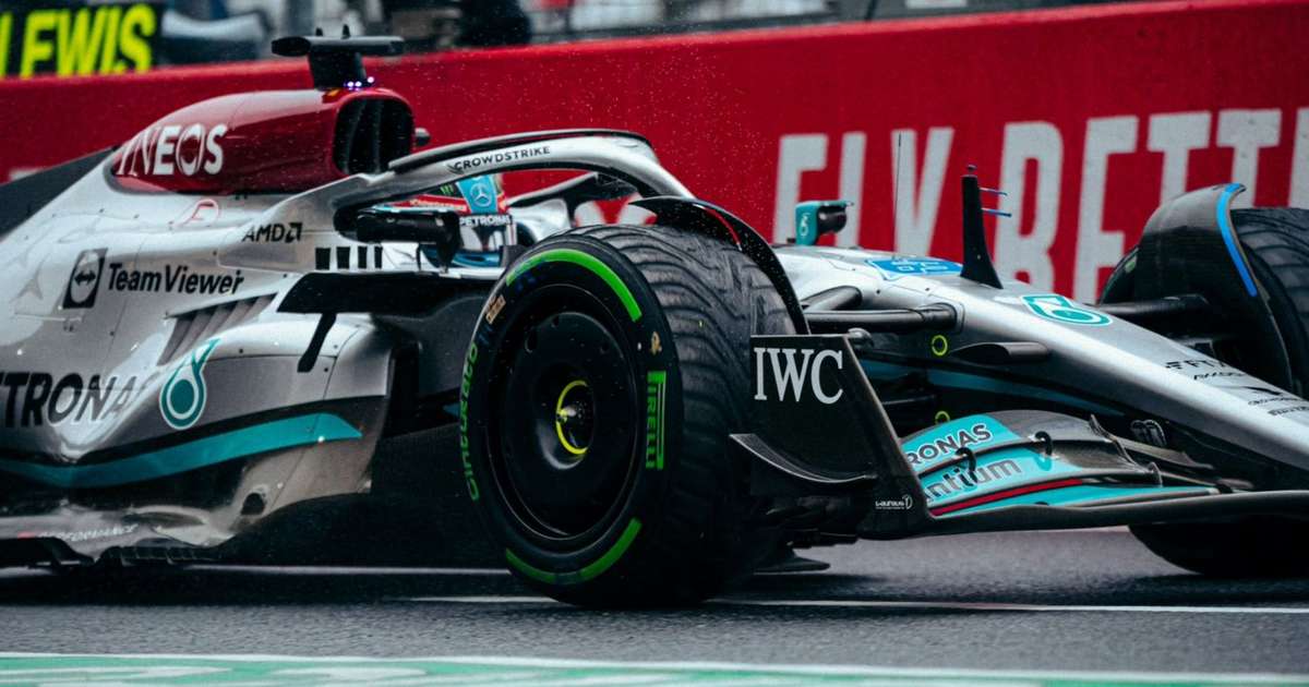 Russell lidera 1-2 da Mercedes em TL2 com chuva no GP do Japão. Latifi ...