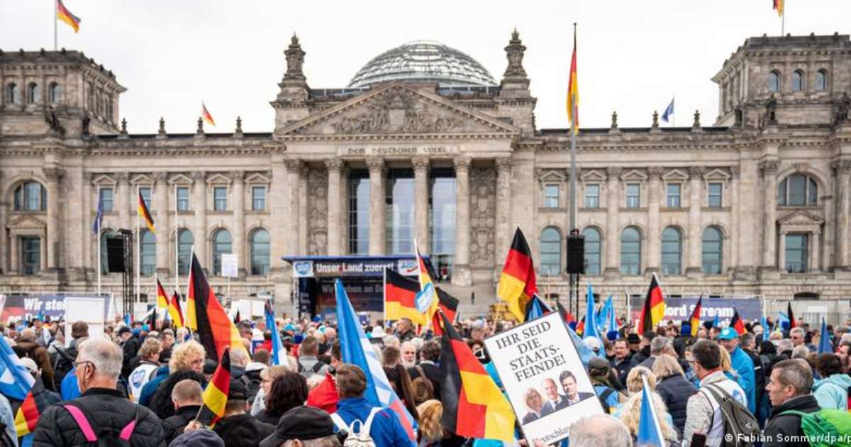 Ultradireita alemã pede fim de sanções contra a Rússia