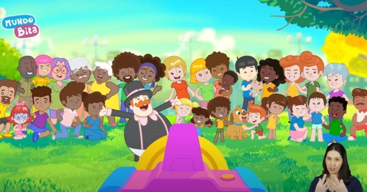 Mundo Bita lança clipe sobre diversidade familiar em libras