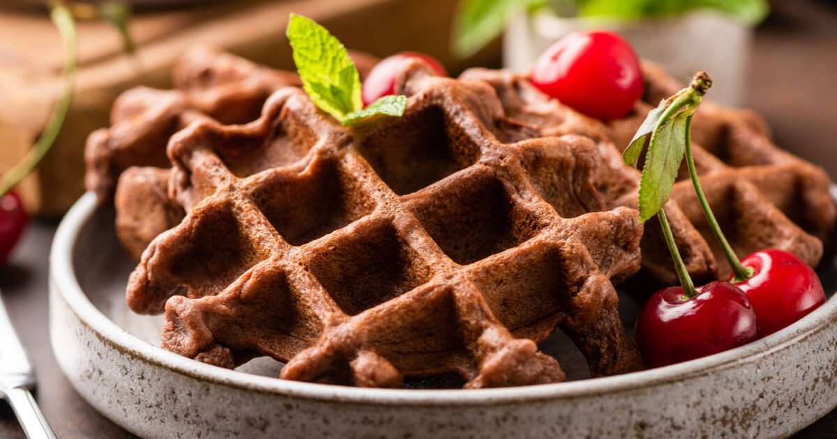 3 receitas de waffles diferentes e saborosas