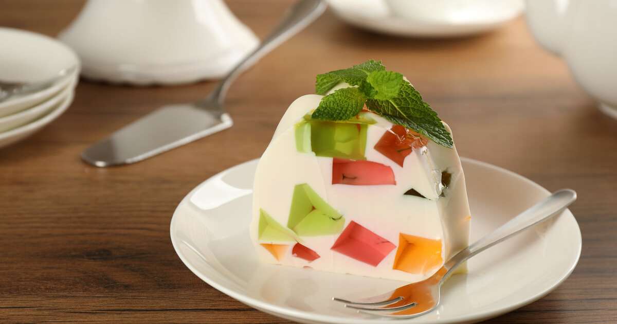 Aprenda a preparar gelatina colorida vegana