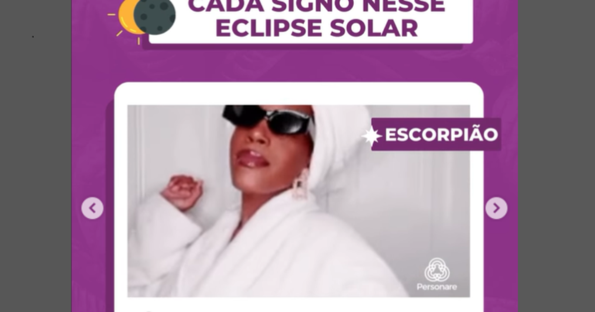 Quem é você neste Eclipse em Escorpião? Veja o meme do seu signo