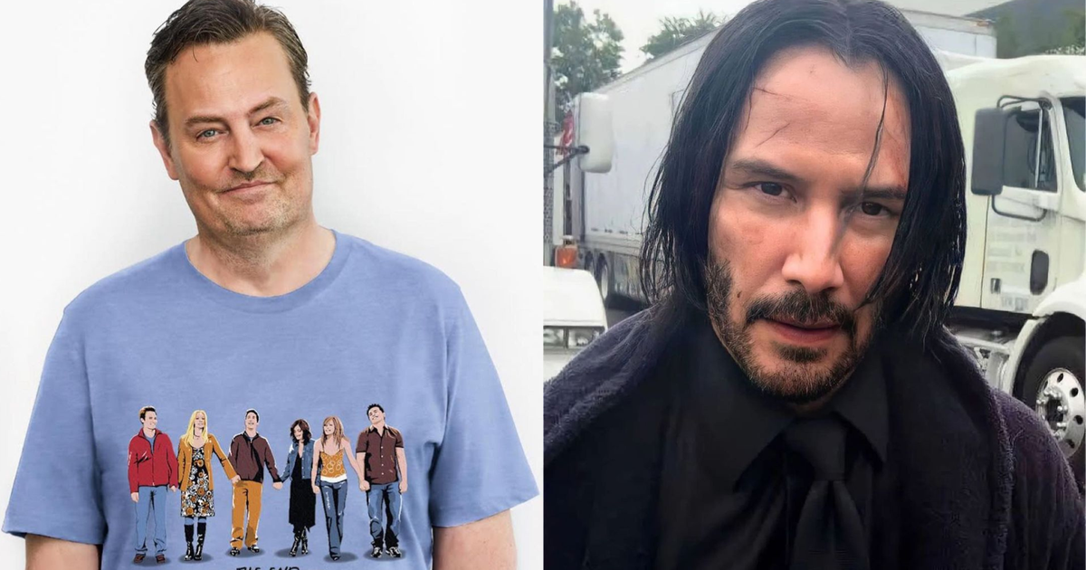 Matthew Perry lamenta que Keanu Reeves ainda esteja vivo