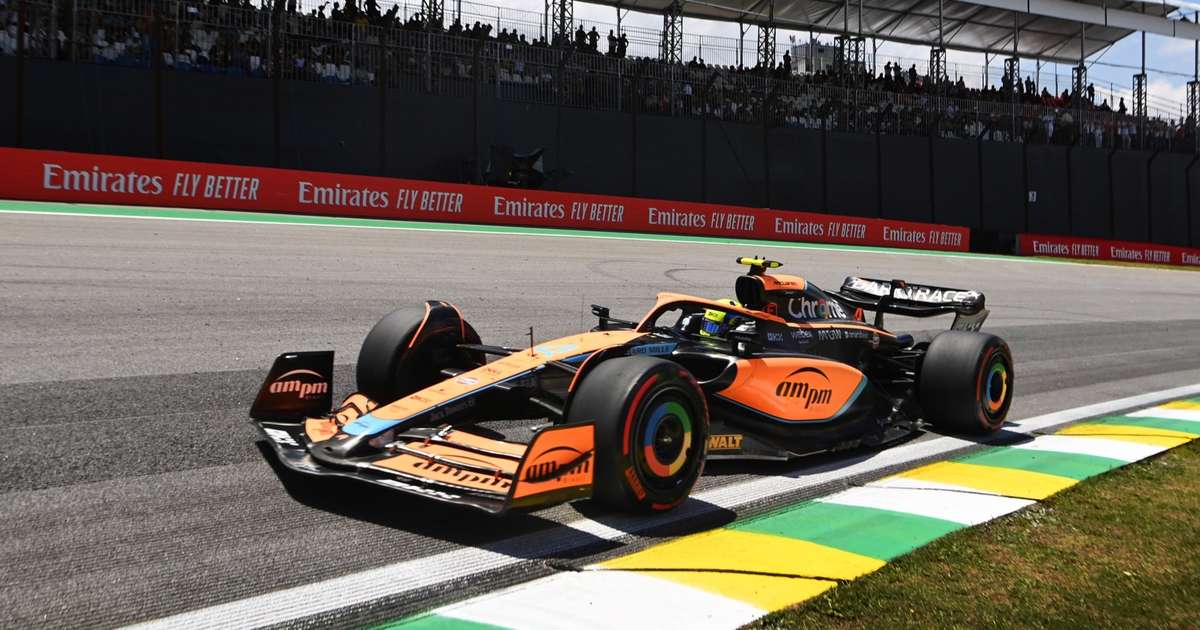 Norris celebra pontos, mas diz que carro da McLaren "estava horrível" em sprint de SP
