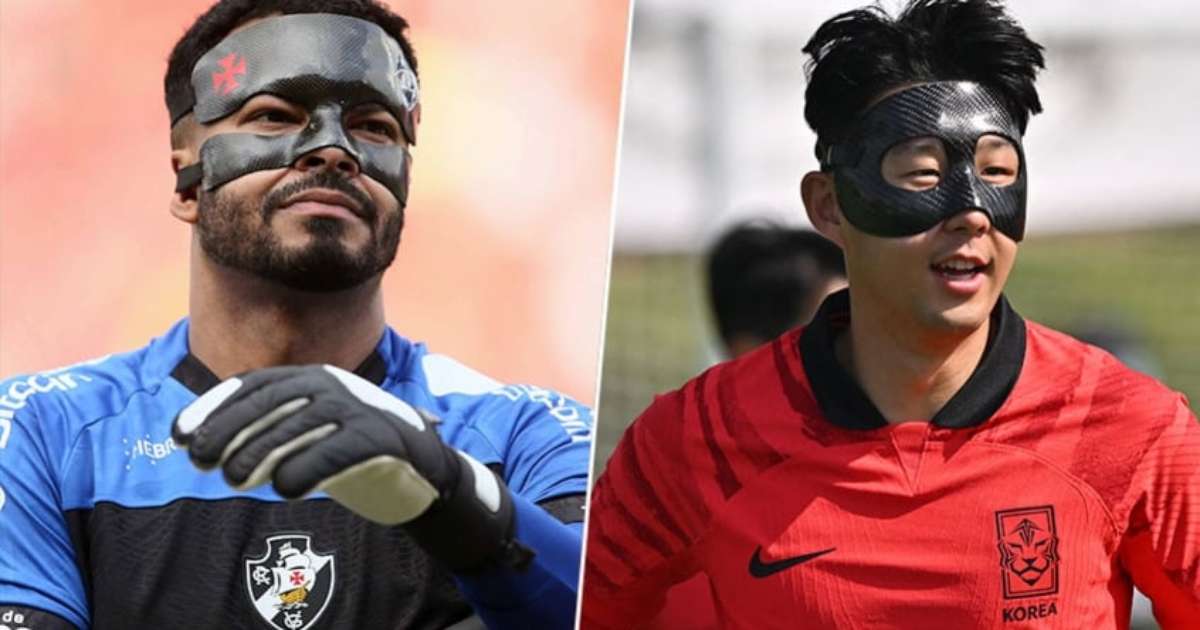 Batman coreano? Son utiliza máscara semelhante a do goleiro Thiago ...