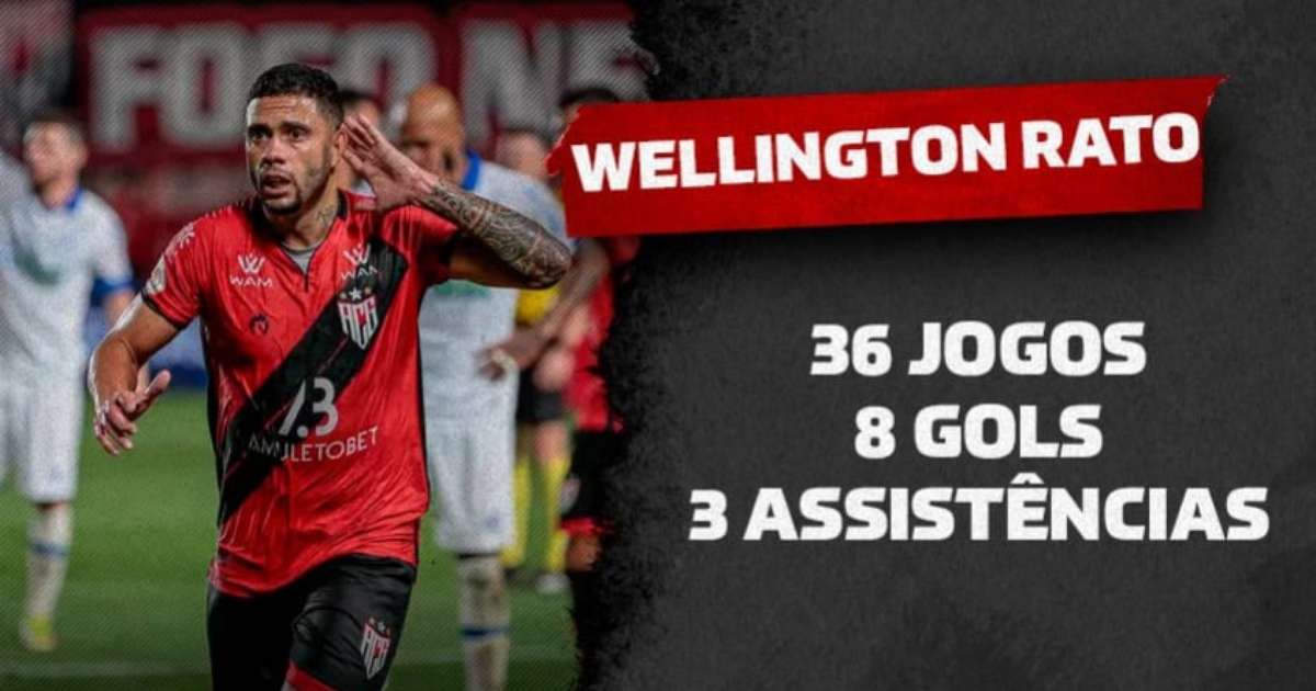 Na mira do Vasco, Rato foi um dos maiores finalizadores do Brasileiro