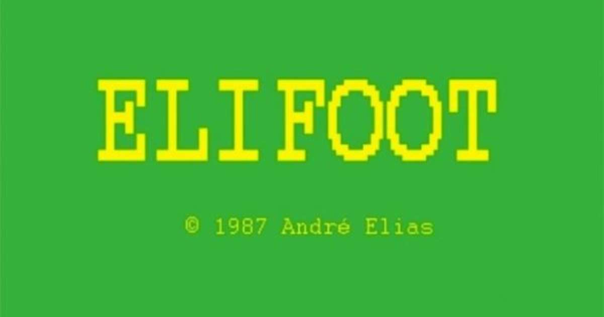 Elifoot: Relembre o rei dos managers de futebol