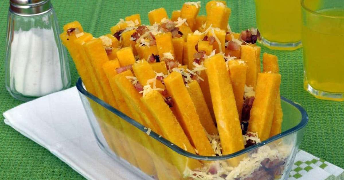 6 receitas de polenta frita, o petisco perfeito para curtir os jogos da ...
