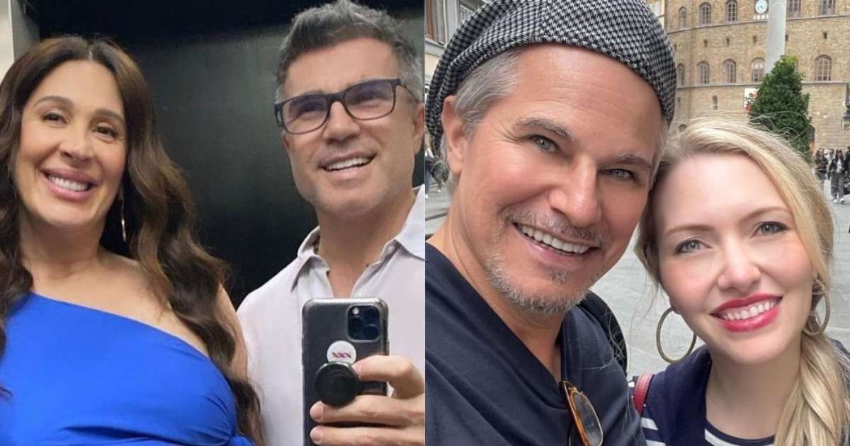Claudia Raia descreve relação com atual de Edson Celulari: "Só ...