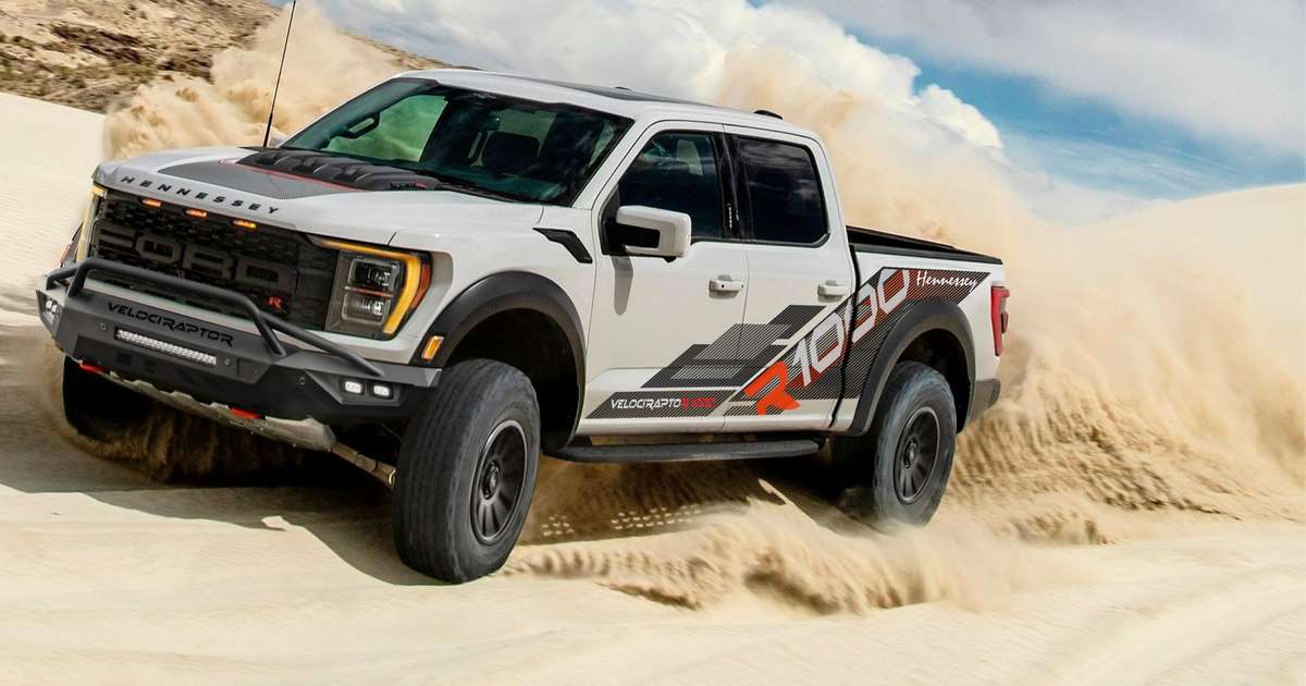 Ford Raptor R vira VelociRaptoR 1000 com a Hennessey