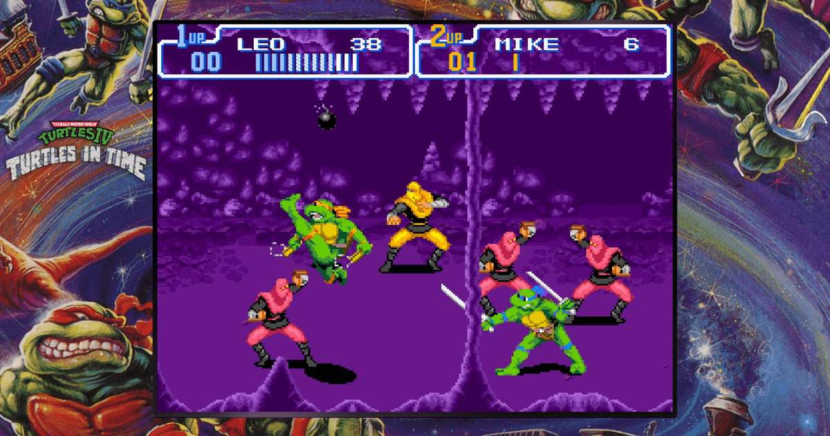 Turtles in Time ganha multiplayer online em coletânea da Konami