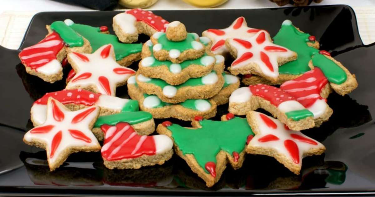 5 tipos diferentes de biscoitos natalinos para as festas de fim de ano