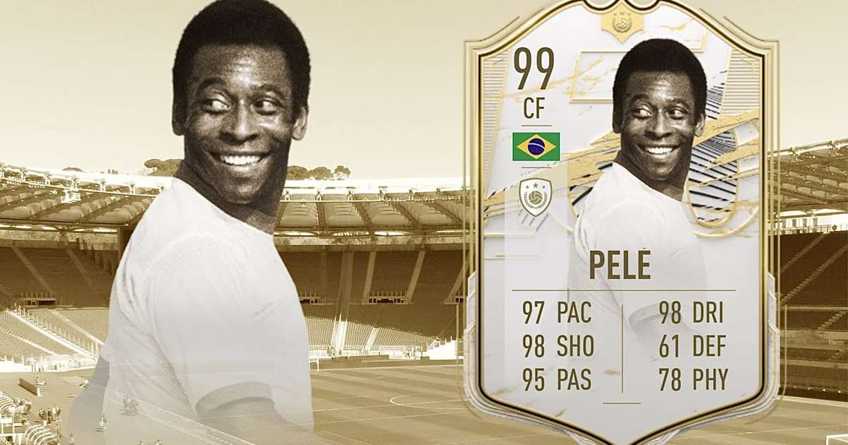 Pelé foi maior do que Maradona e Messi no FIFA Ultimate Team