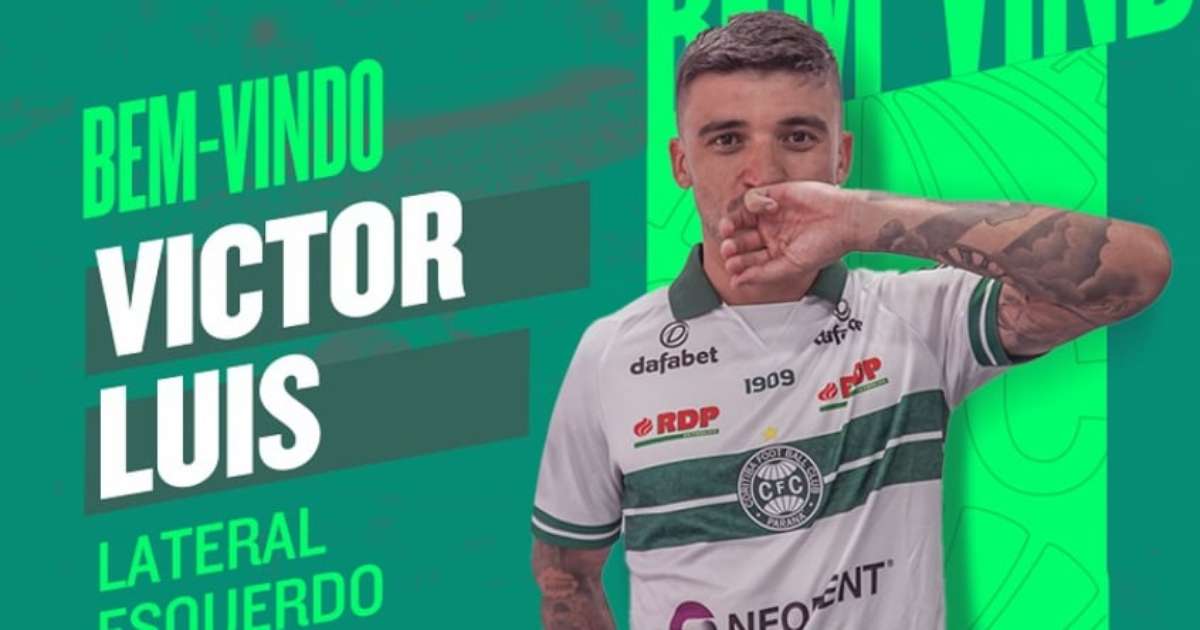 Victor Luis é anunciado oficialmente pelo Coritiba