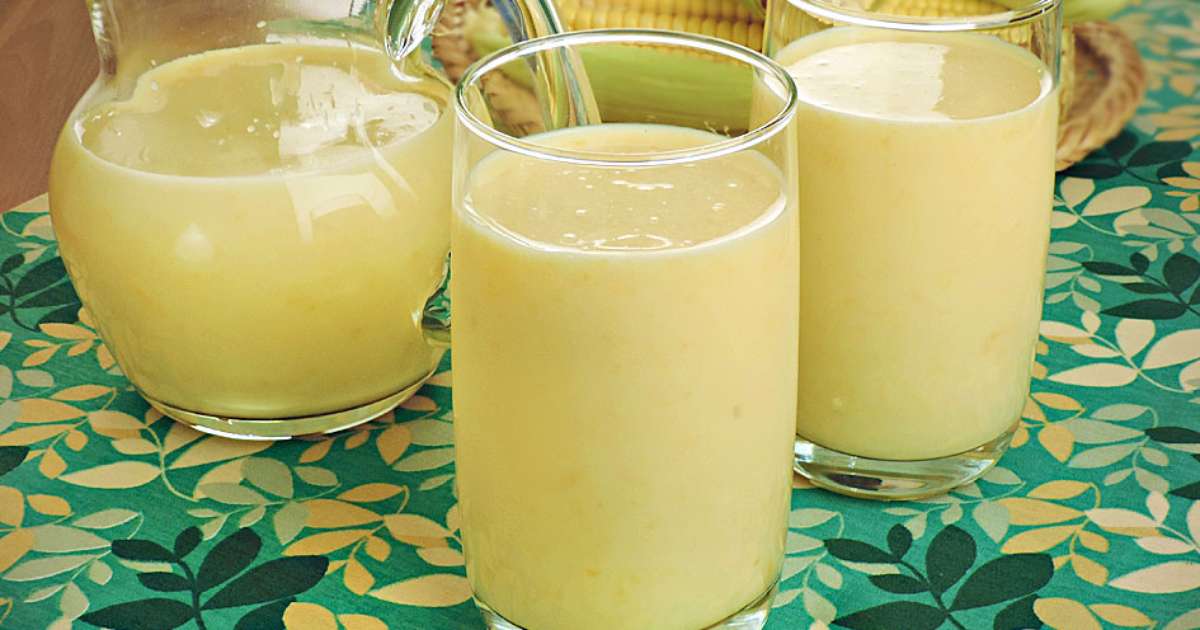 Suco de milho: nutritivo e sensacional para se refrescar