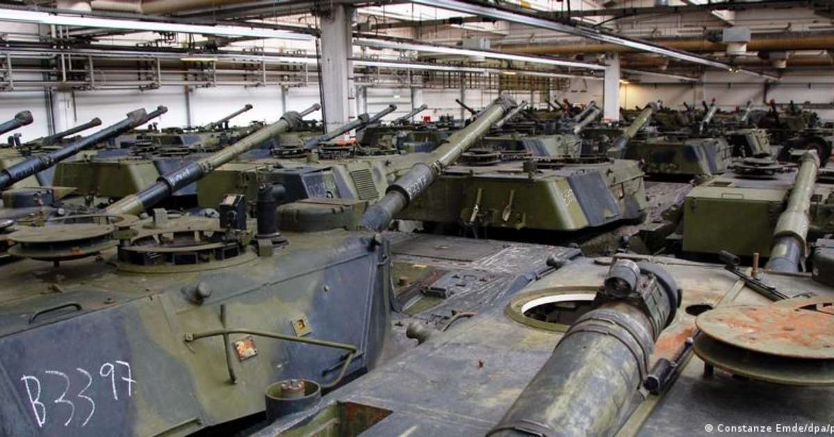 Alemanha autoriza envio de mais tanques à Ucrânia