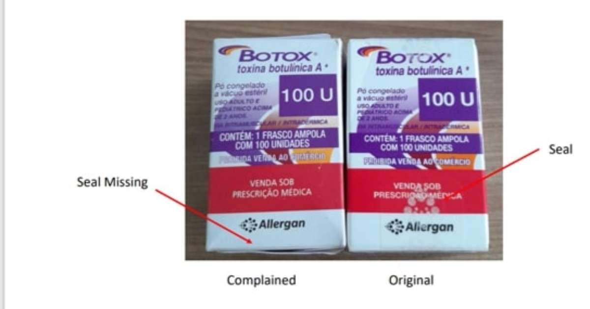 Anvisa alerta sobre Botox falsificado; saiba como identificar