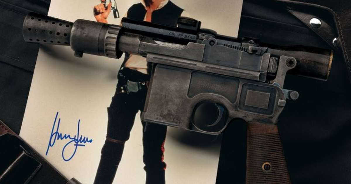 Arma usada por Harrison Ford em 'Star Wars' é leiloada por U$ 1 milhão ...