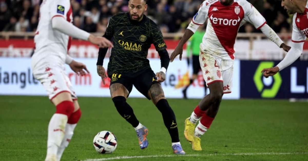 Ligue 1 Sem Mbappé E Messi Psg Joga Mal E é Derrotado Pelo Monaco