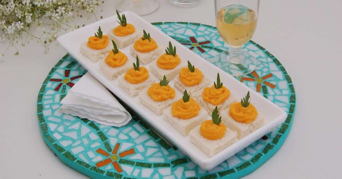 8 receitas sofisticadas de canapés que caem bem como entradas