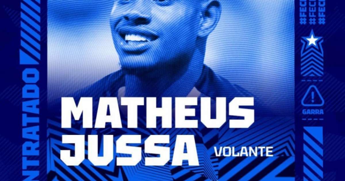 Cruzeiro anuncia a contratação do volante Matheus Jussa, ex-Fortaleza