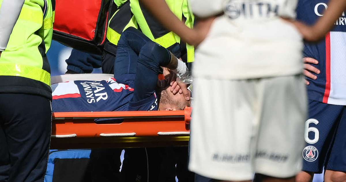 Neymar sofre nova lesão: veja imagens que detalham o drama em jogo do PSG