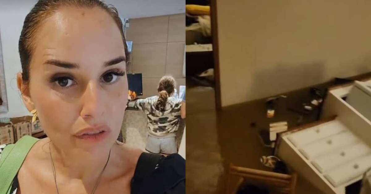 Filha de Fafá de Belem mostra quarto em hotel de luxo inundado após ...