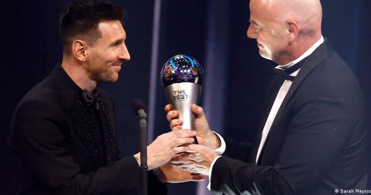 Messi vence o prêmio The Best, da Fifa, de melhor jogador